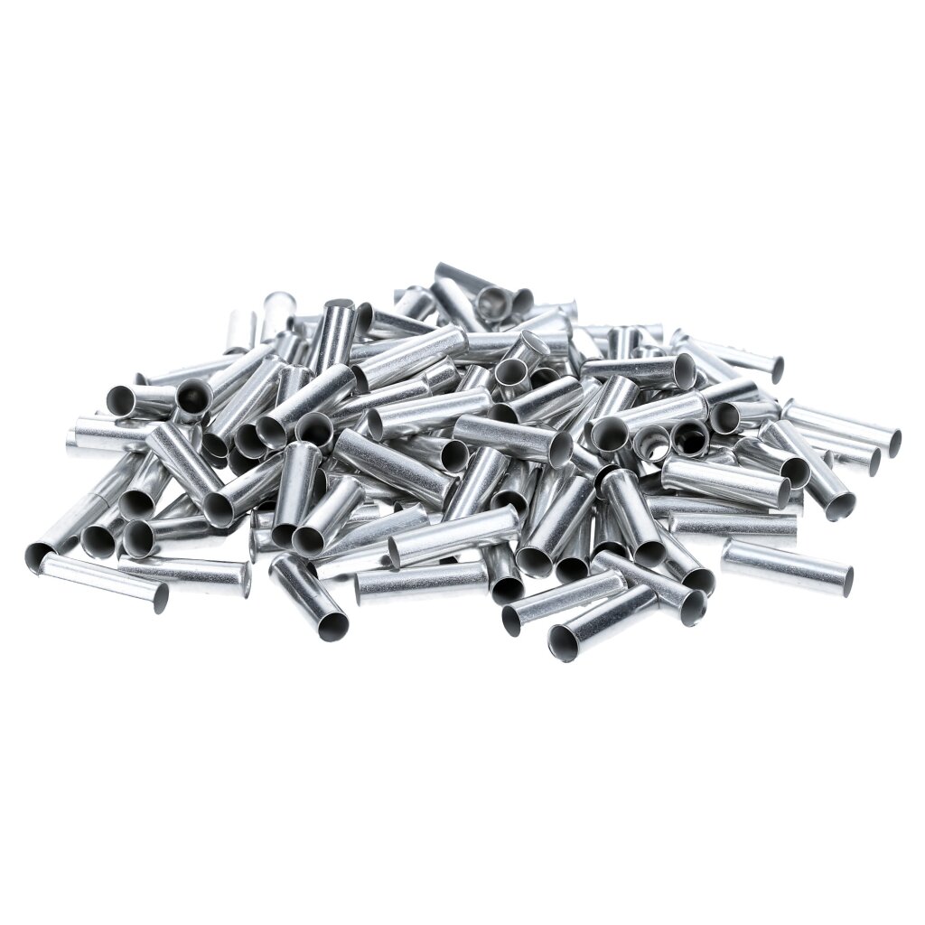 Cembre KE615ST Non-insulated wire end ferrule 6mm² 15mm long / 500 pi