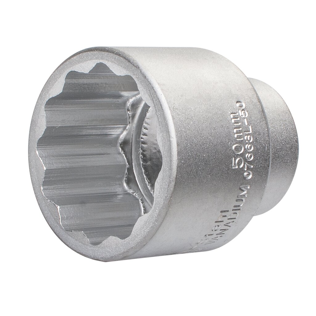 SW-Stahl 07663L-50 Socket, 3/4", twelve-sided, 50 mm