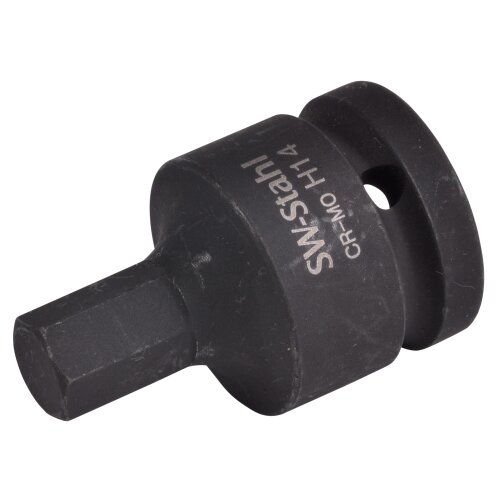 SW-Stahl 10186L-14 IMPACT screwdriver bit, 3/4", hexagon socket, 14 m