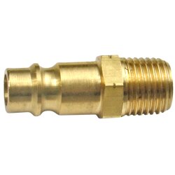 SW-Stahl 25085L Druckluft-Stecknippel, 3/8" Außengewinde