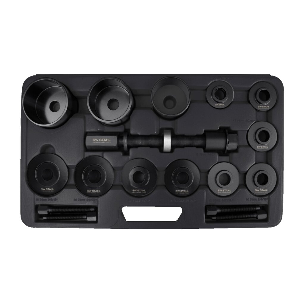 SW-Stahl 301030L Wheel bearing tool set, 17 pieces