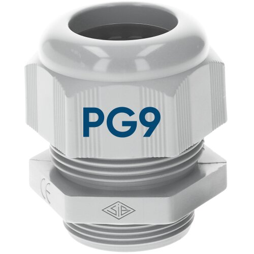 Jetzt kaufen! SIB F7000900 Kunststoff Kabelverschraubung PG9 2,5-8,0