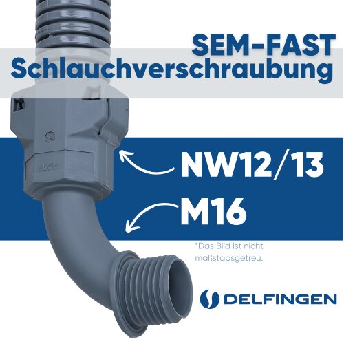 Schlemmer 7807399 Connecting piece angled 90° NW13