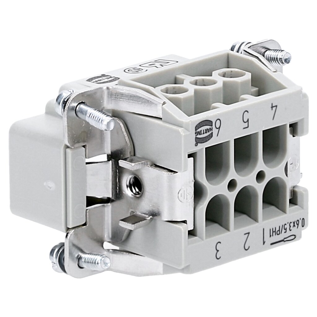 Harting 09330062601 Han 6E Stifteinsatz
