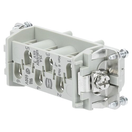 Harting 09310062701 Han 6 HsB Buchseneinsatz
