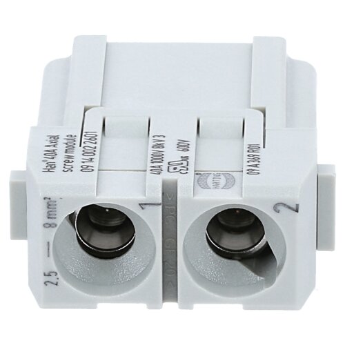 Harting 09140022601 Han axial screw module 40 pin insert