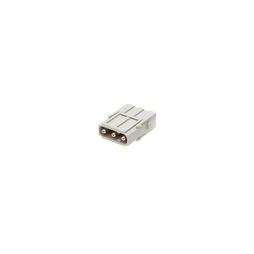 Harting 09140032602 Han C module pin insert with axial connection