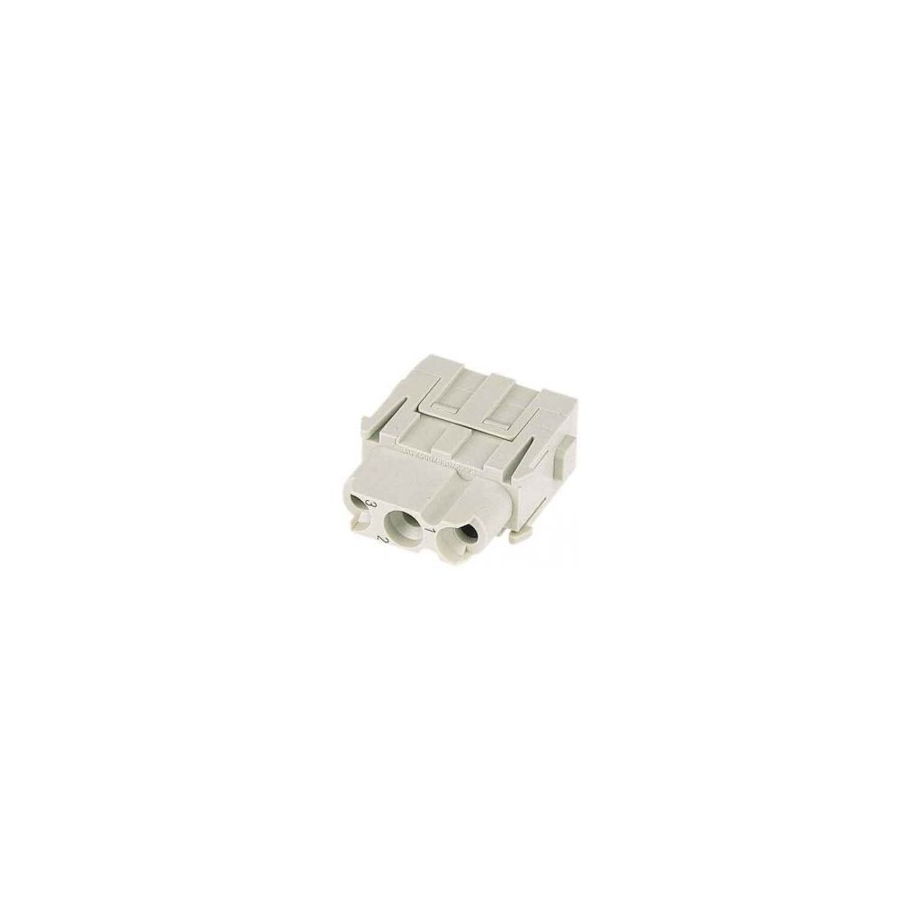 Harting 09140032702 Han C-module socket insert with axial connection