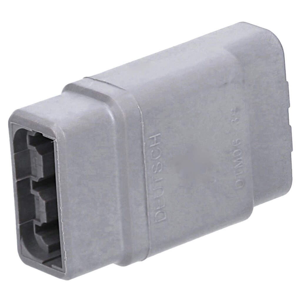 DEUTSCH DTM06-3S Socket housing 3-pole DTM series