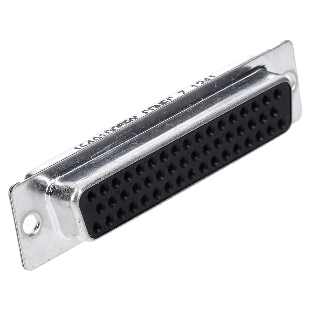 D-Sub female connector 50-pin