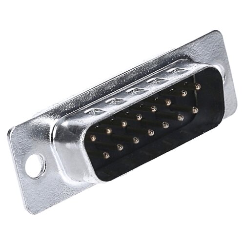 D-Sub male connector 15-pin