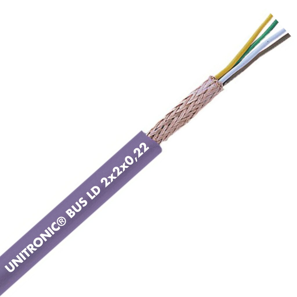 Lapp Unitronic BUS LD Buskabel 2x2x0,22 mm² geschirmt Busleitung viol