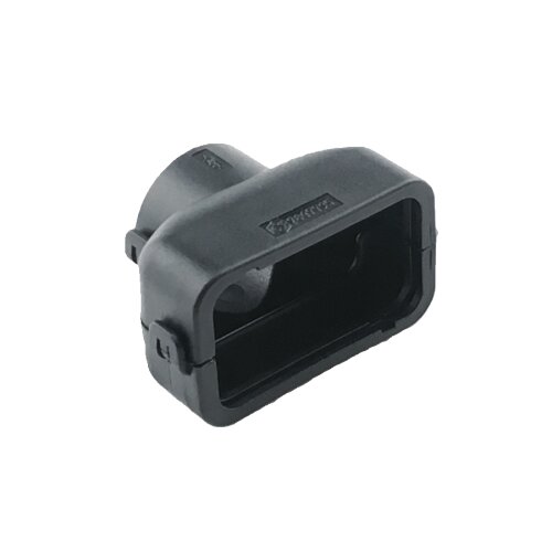 Schlemmer 7807795 Schutzkappe Adapter "Stecker-Kabel-Wellrohr" für St