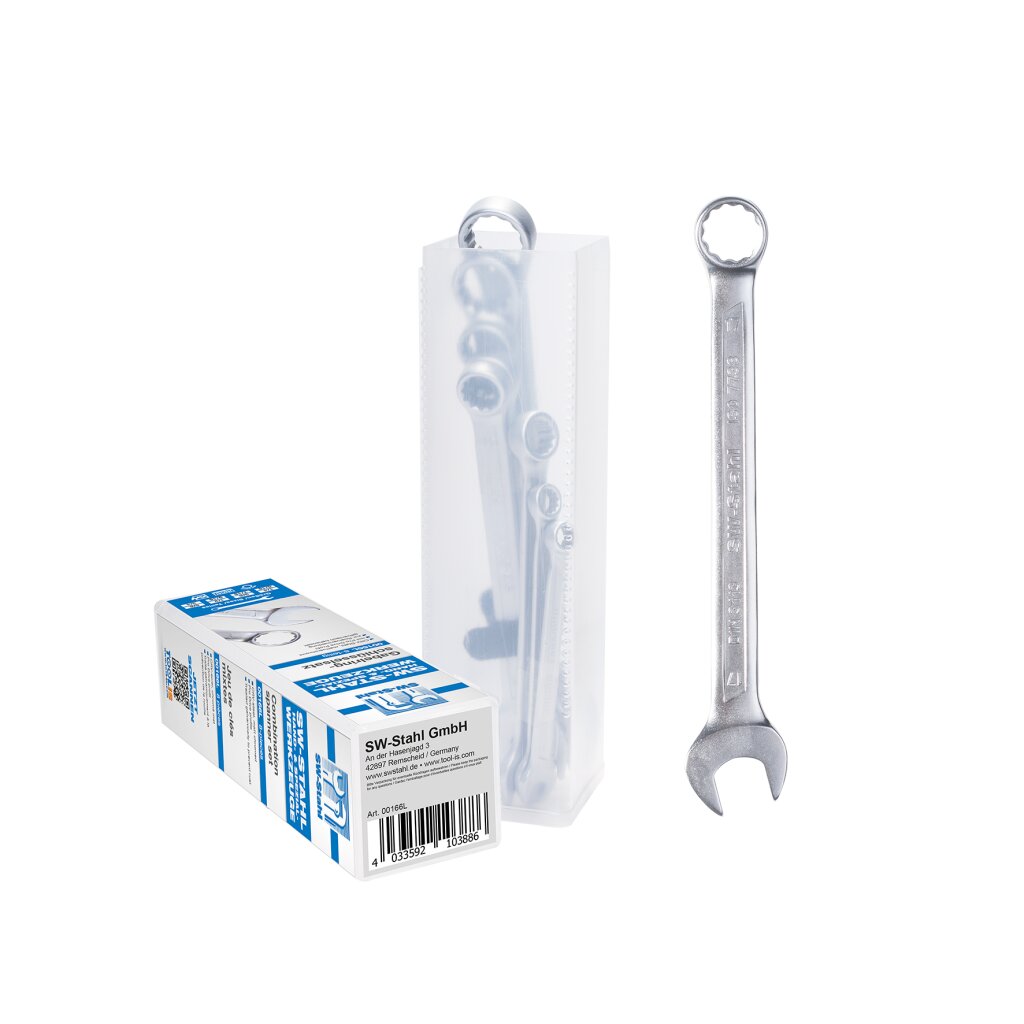 SW-Stahl 00166L Crescent wrench set, 1/4"-3/4" inch, 8 pieces