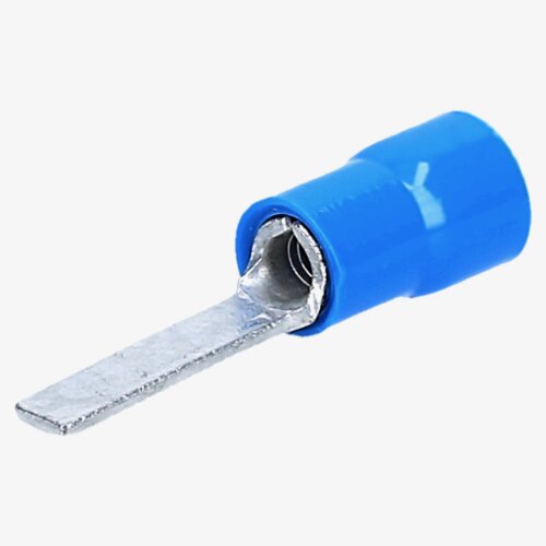 insulated flat pin cable lug