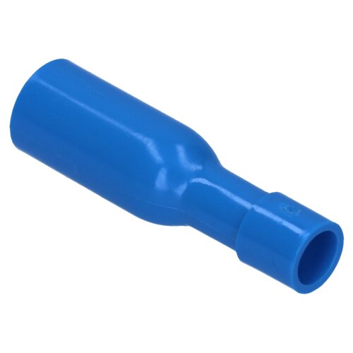 Rundstecker Buchse 5mm blau vollisoliert