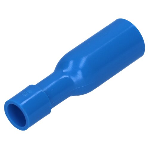 Rundstecker Buchse 5mm blau vollisoliert